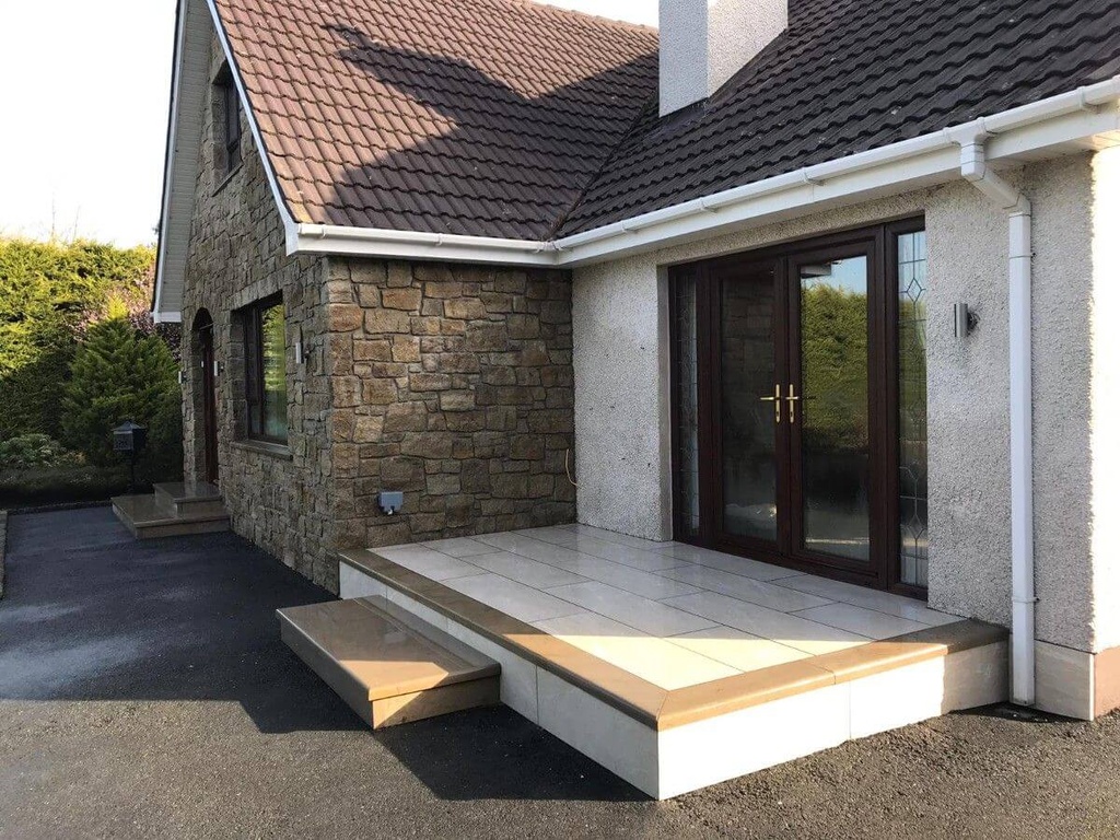 Sandstone Wall Cladding Stoneer Grit Flat Piece | Rock Unique Ltd